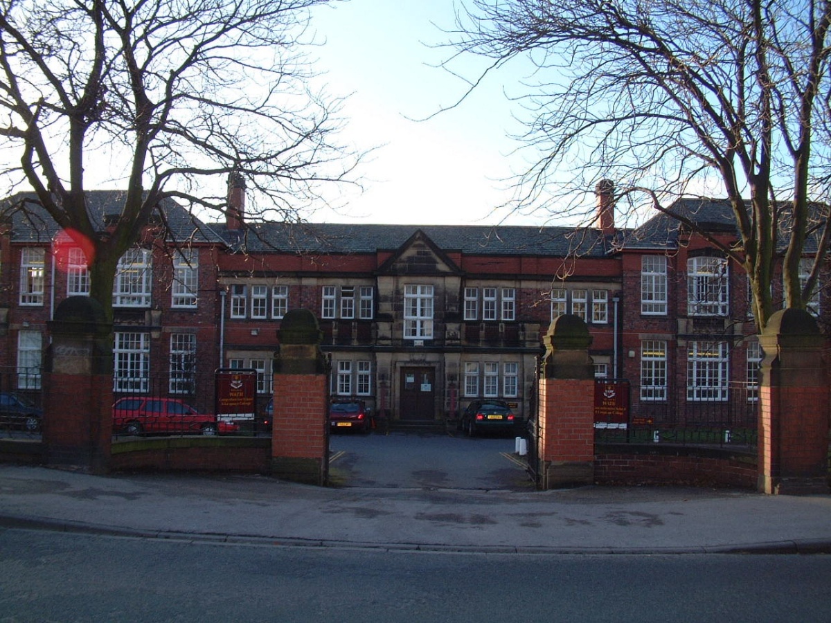 Wath Academy - 1930 to 2005. The Old School Building.