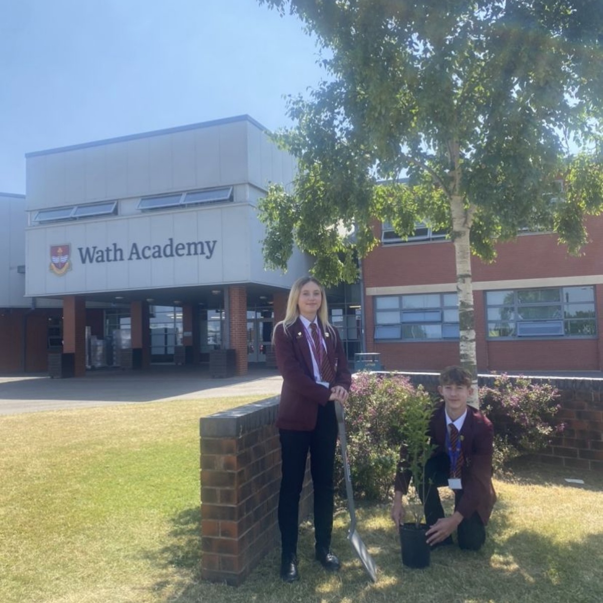 Wath Academy - Students appeal for support to plant 100 trees to ...